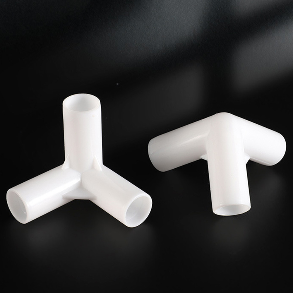 10pcs Camping Tent Pole Tee Connector Canopy Pole Tees Fixed Joints I.D ...