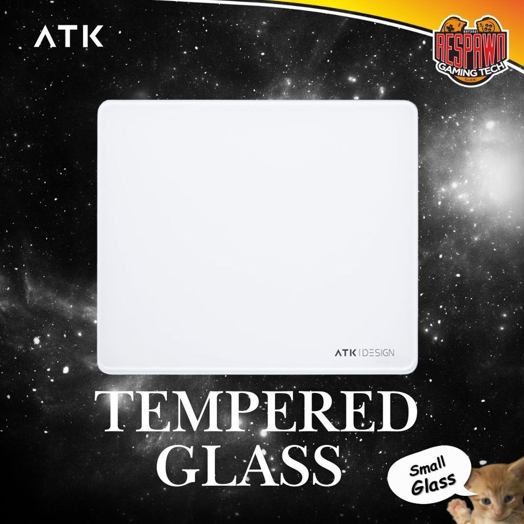 ATK Micro-Etched Tempered Glass Gaming Mouse Pad | Shopee Malaysia