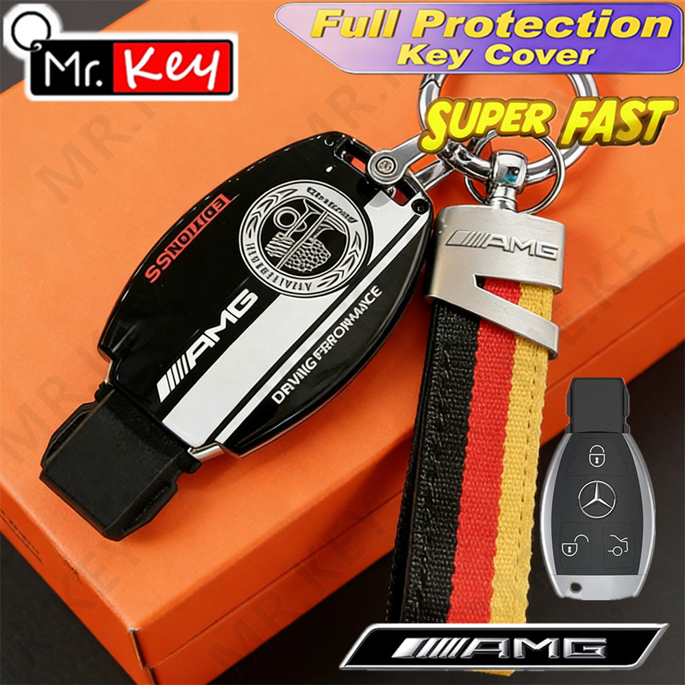 [Mr.Key] Mercedes Benz High Performance Painting AMG Key Cover Case for ...