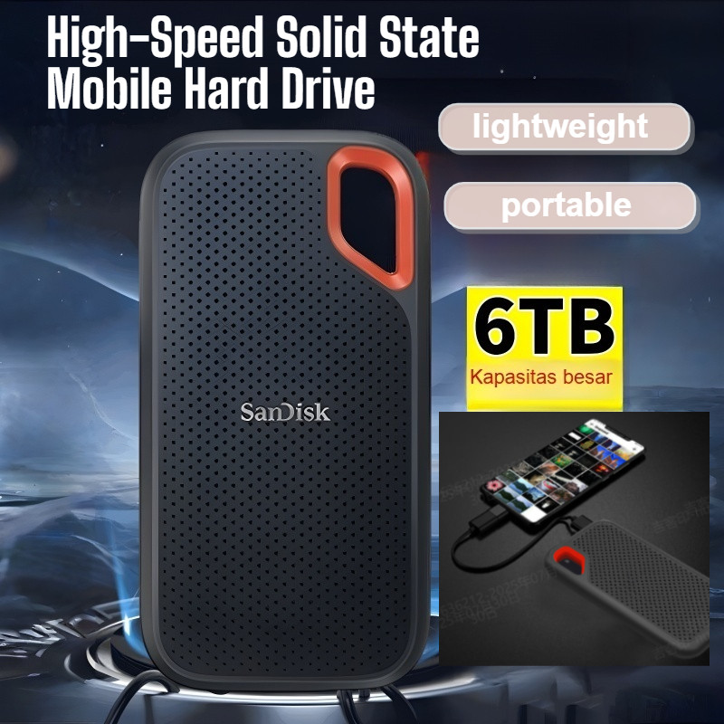 【Military-Grade Waterproof & Lightning-Fast Transfer】SL Portable SSD ...