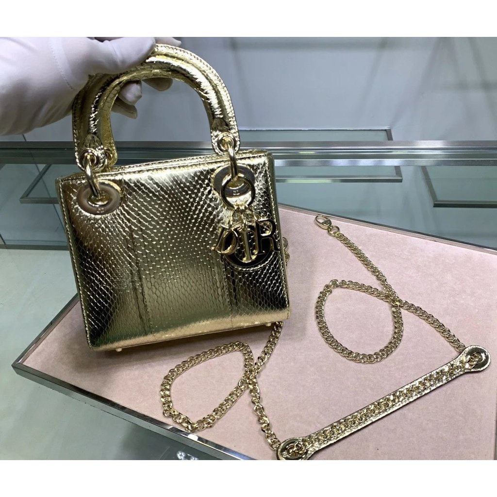 DIOR ️ ️ Lady Water Snake Series Super Cost-Effective Animal Skin ️ ...