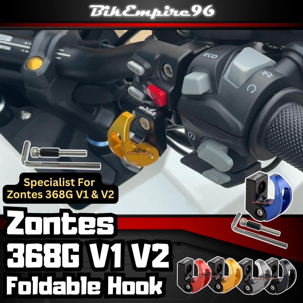 Zontes 368G V1 V2 Hook Foldable Heavy Duty Premium Durable Quality ...