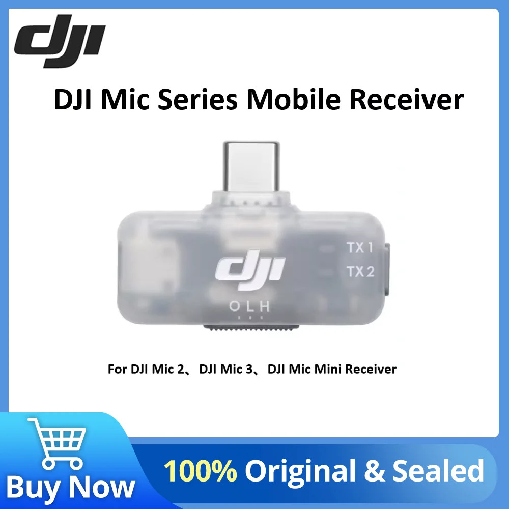 DJI Mic Series Mobile Receiver The Mobile Receiver of the DJI Mic ...