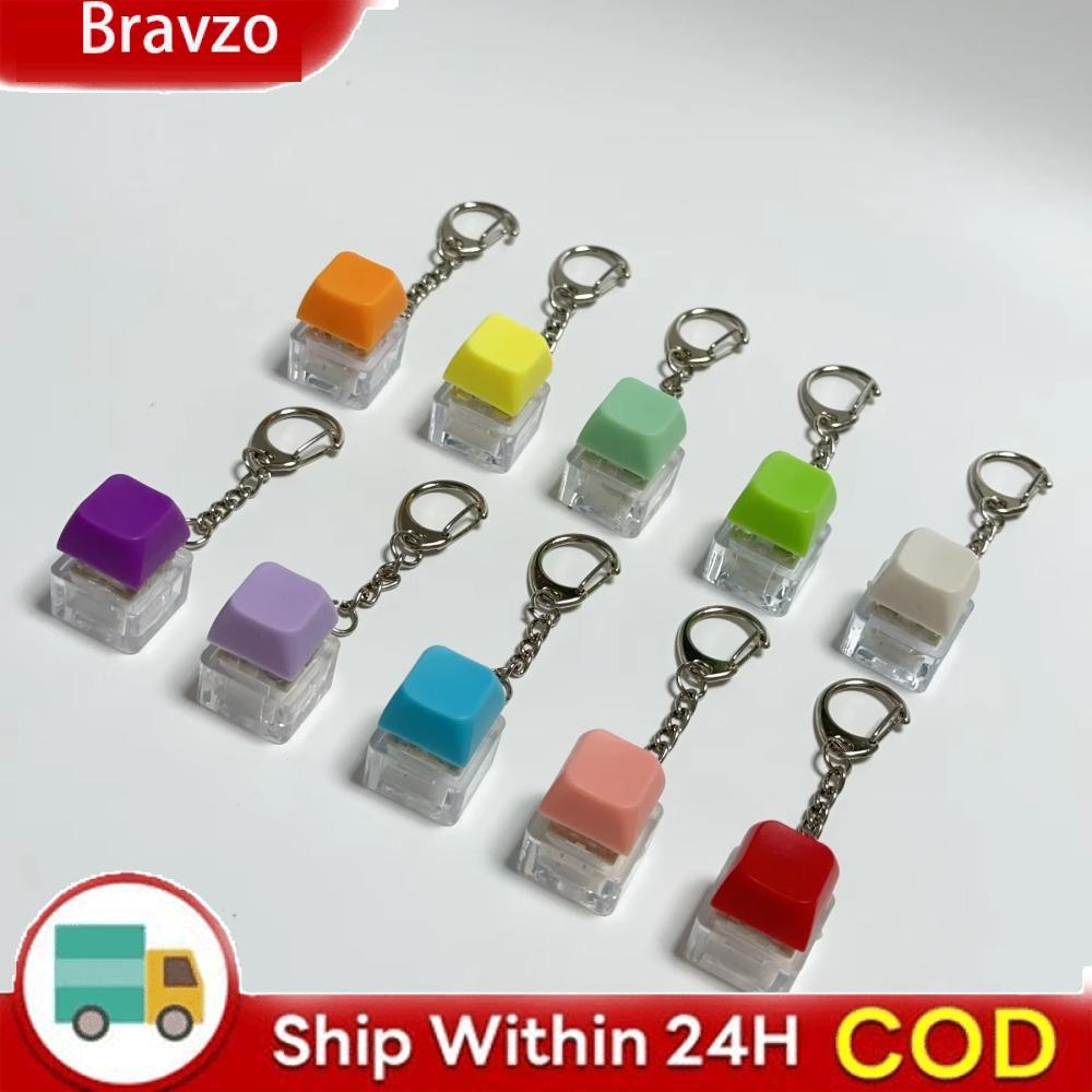 BRAVZO Finger Keyboard Caps, DIY Keyboard Keys Button Fidget Keychain ...
