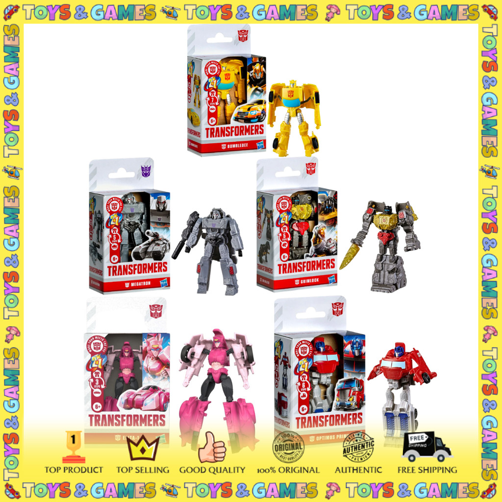 Transformers Authentics Bravo Action Figure Grimlock/ Optimus Prime ...