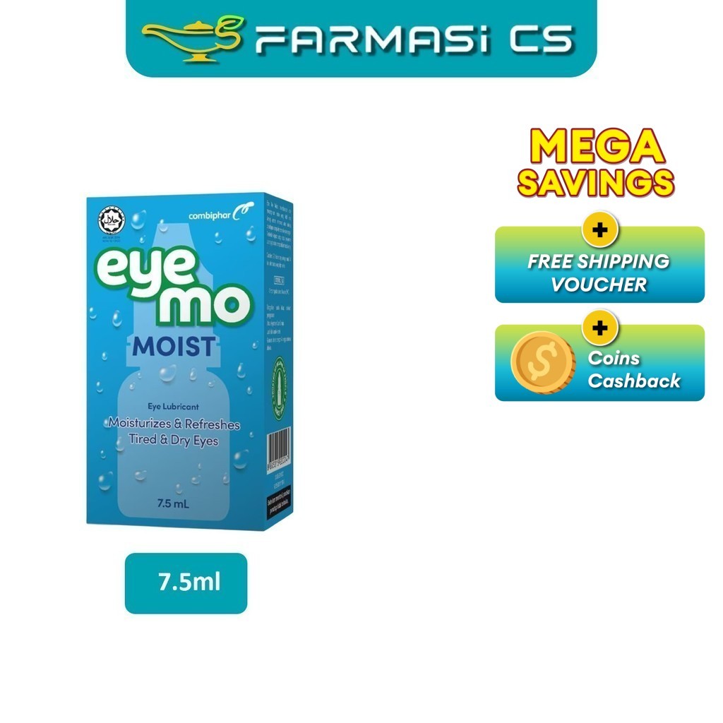 Eye Mo Moist 7.5ml EXP:03/2028 [ eye drops artificial tears eye ...
