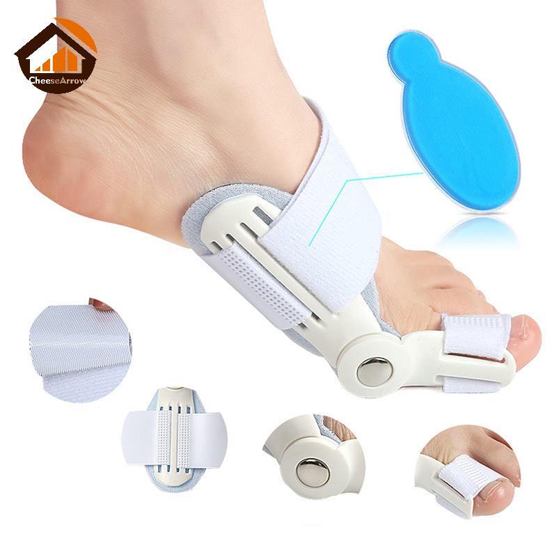 CheeseArrow Gel Bunion Splint Big Toe Straightener Corrector Foot Pain ...