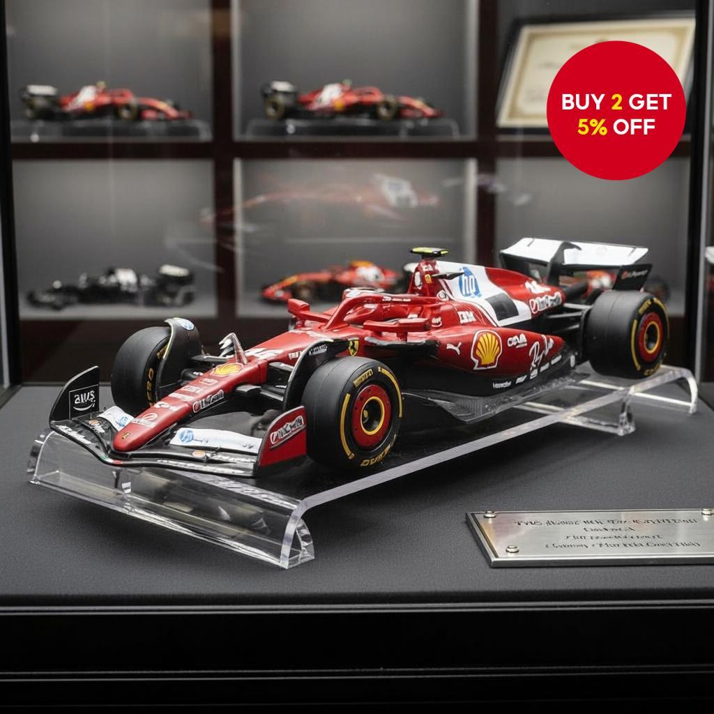 Bburago 1:43 F1 2025 Scuderia Ferrari HP SF25 #16 Charles Leclerc #44 ...