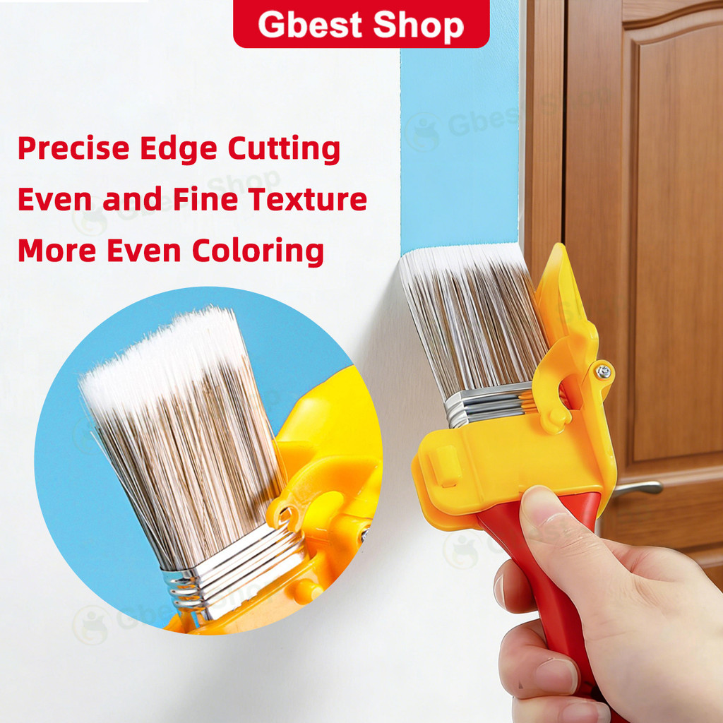 Gbest Berus Cat Tepi Dinding Siling paint edger brush for Clean Paint ...
