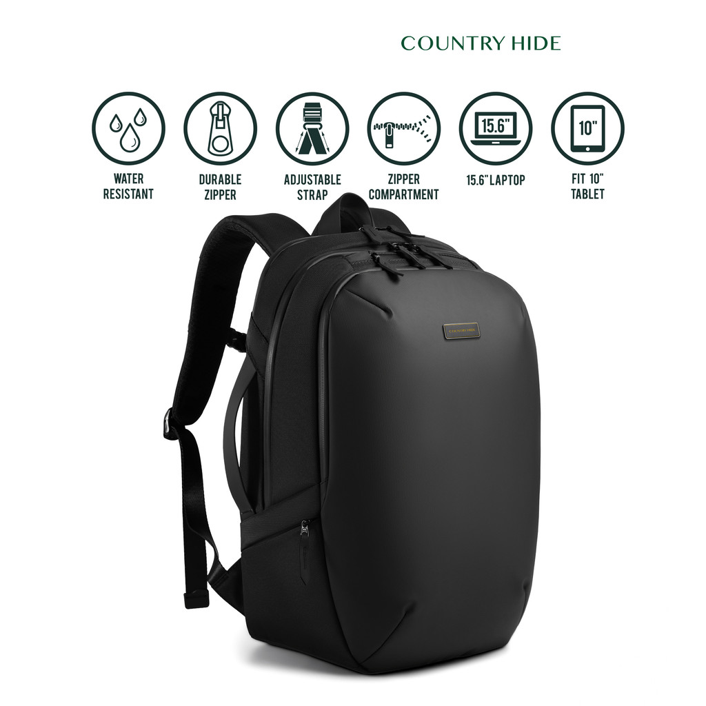 COUNTRY HIDE Water-Resistant Premium Fabric 17” Professional Business ...