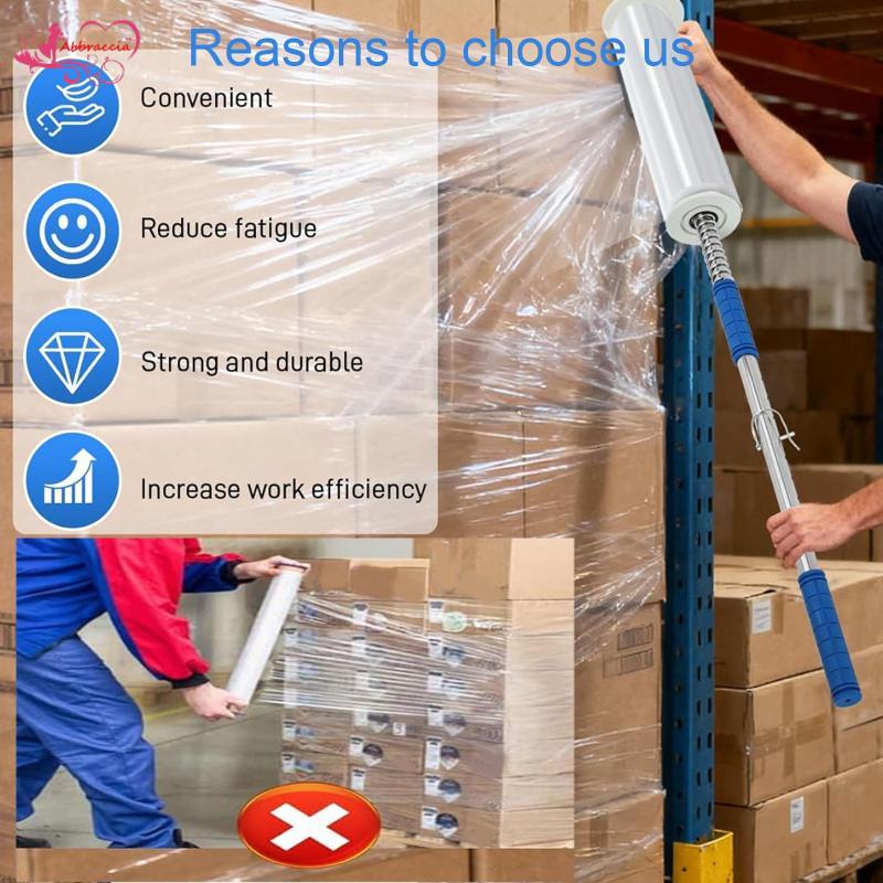 [Abbraccia] Stretch Wrap Dispenser Fit Film Width 6-20 inch for ...
