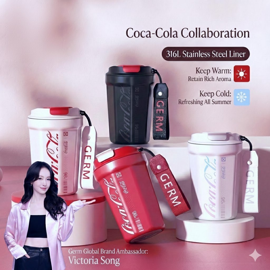 GERM Tumbler Coca Cola Collection Thermos Botol Air Termos Stainless ...
