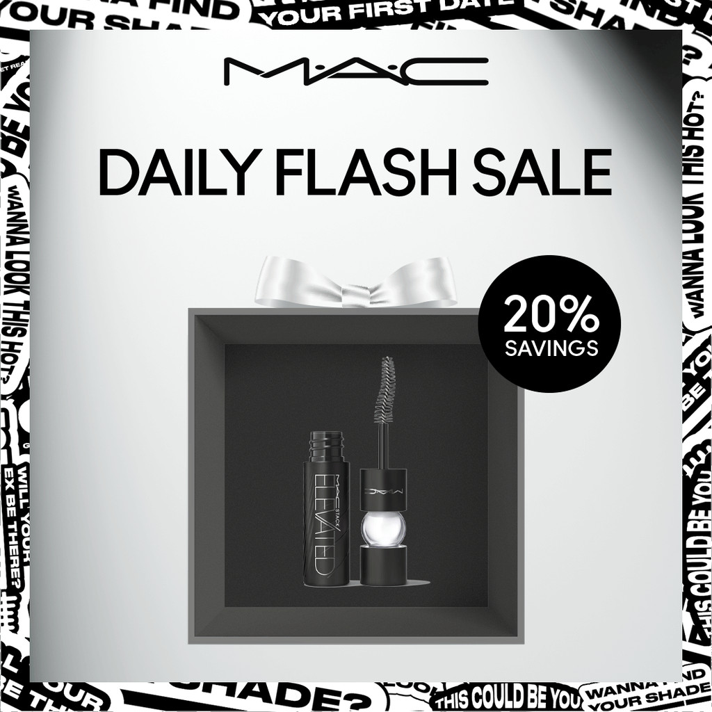 MAC MACStack Elevated Mascara MINI / 36HR Lash Lift Curl, Buildable ...