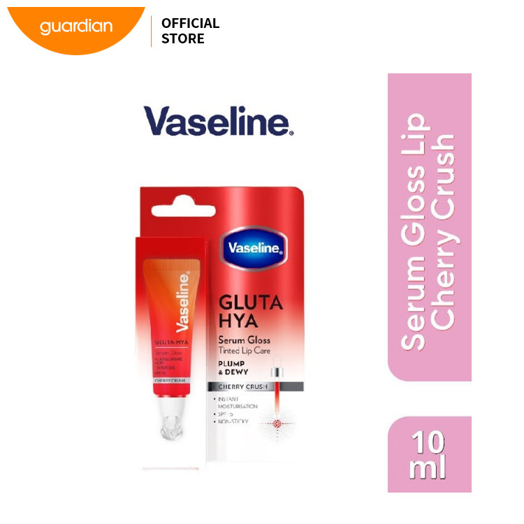 Vaseline Gluta-Hya Lip Cherry Crush 10Ml | Shopee Malaysia