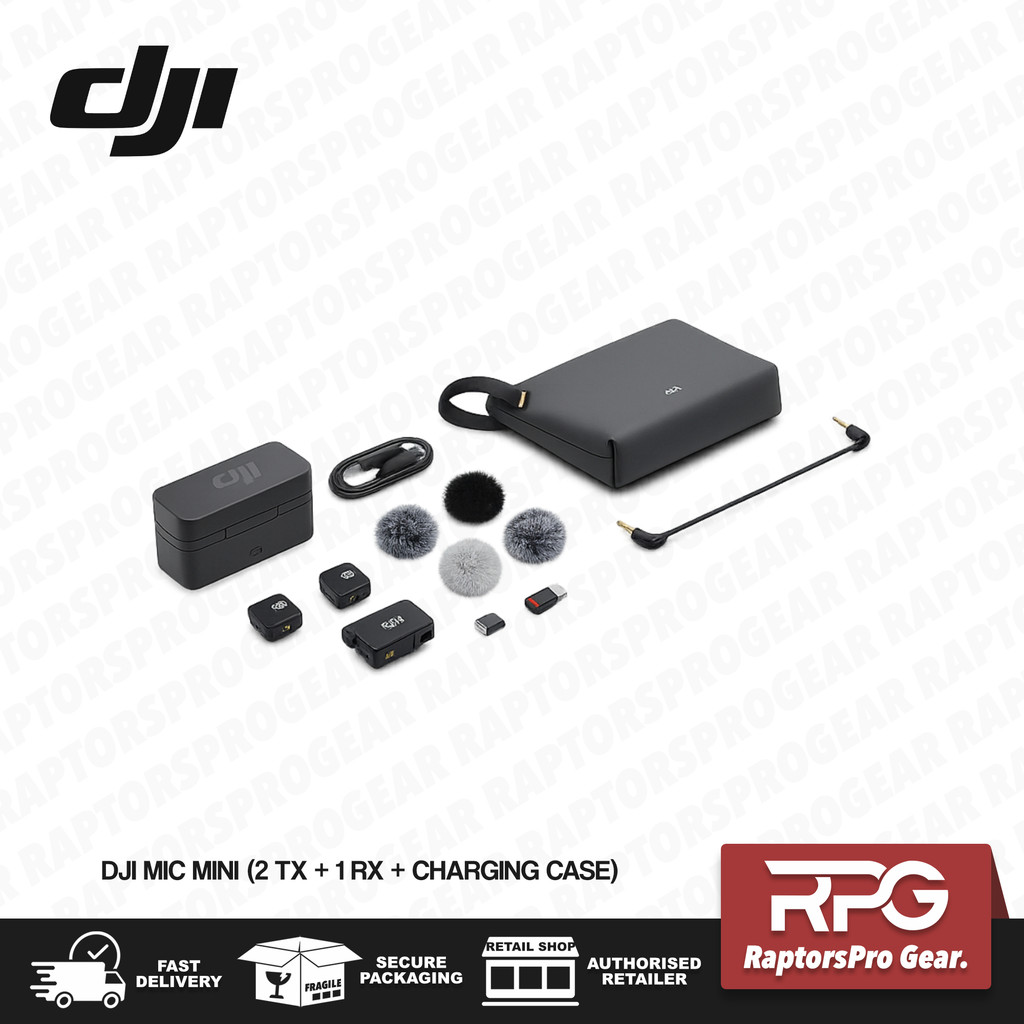 [READY STOCK] - DJI Mic Mini - Wireless Microphone | Ultralight ...