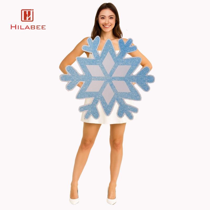 [UsusexaMY] Adult Snowflake Costume Lovely Dress Up for Masquerade ...
