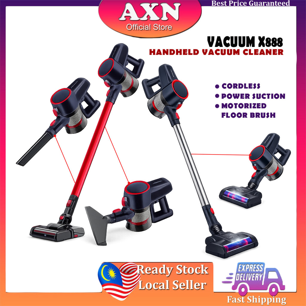 AXN Cordless Handheld Vacuum Cleaner 32000PA Brushless Motor ...