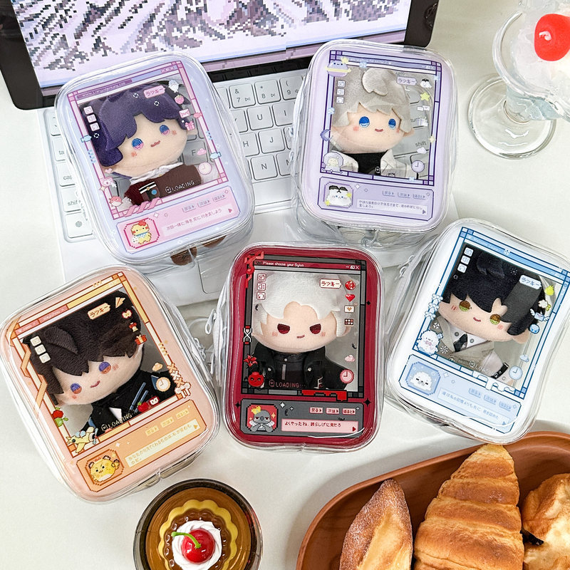 [only bag]Doll bag Love and DeepSpace 13cm Transparent Storage Cotton ...