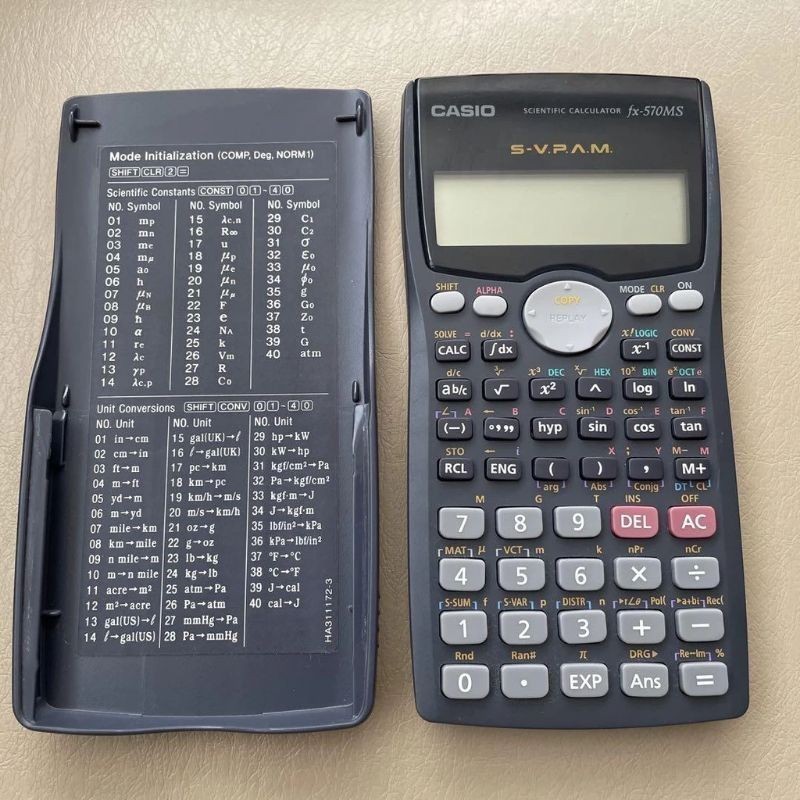 Original Casio FX 570MS Scientific Calculator for school and office ...