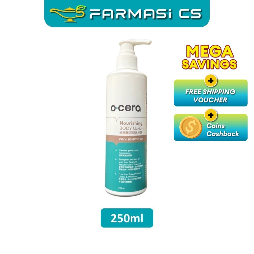 CLEARANCE Xepa O'Cera Nourishing Body Wash 250ml EXP:08/2026 [ OCera, O ...