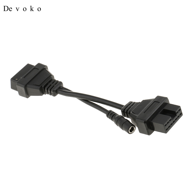 [Devoko] 12 Pin Male OBD1 to 16Pin Female OBD-II Diagnostic Cable ...