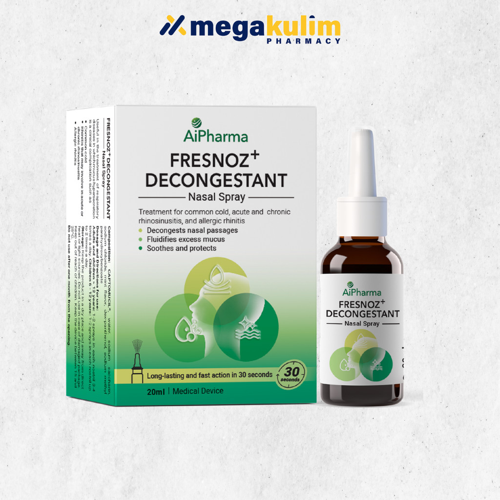 AiPharma Fresnoz Decongestant Nasal Spray 20mL | Shopee Malaysia