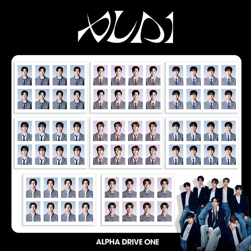 Korean Pop Idol ALD1 New Generation Boy Band ID Photos Passport-Sized ...