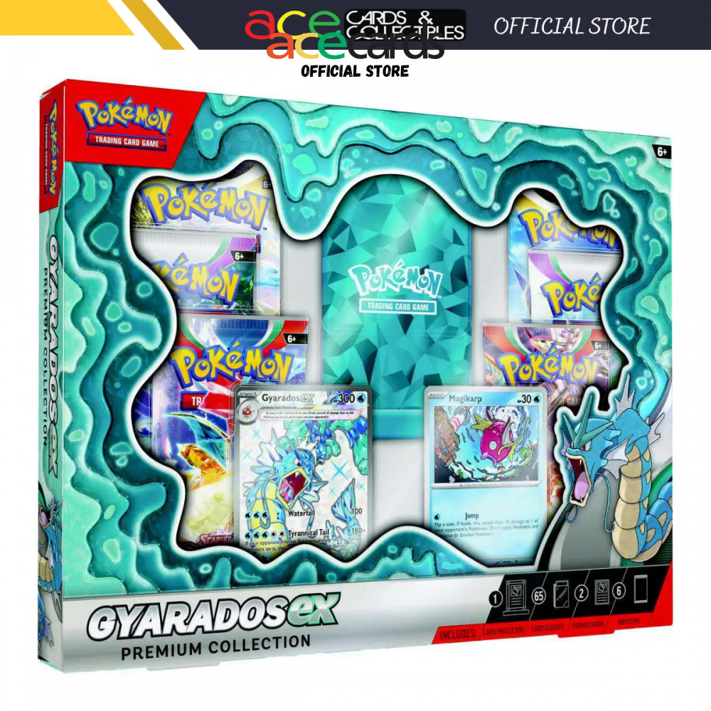 Pokemon TCG: Gyarados EX Exclusive Premium Collection Box | Shopee Malaysia