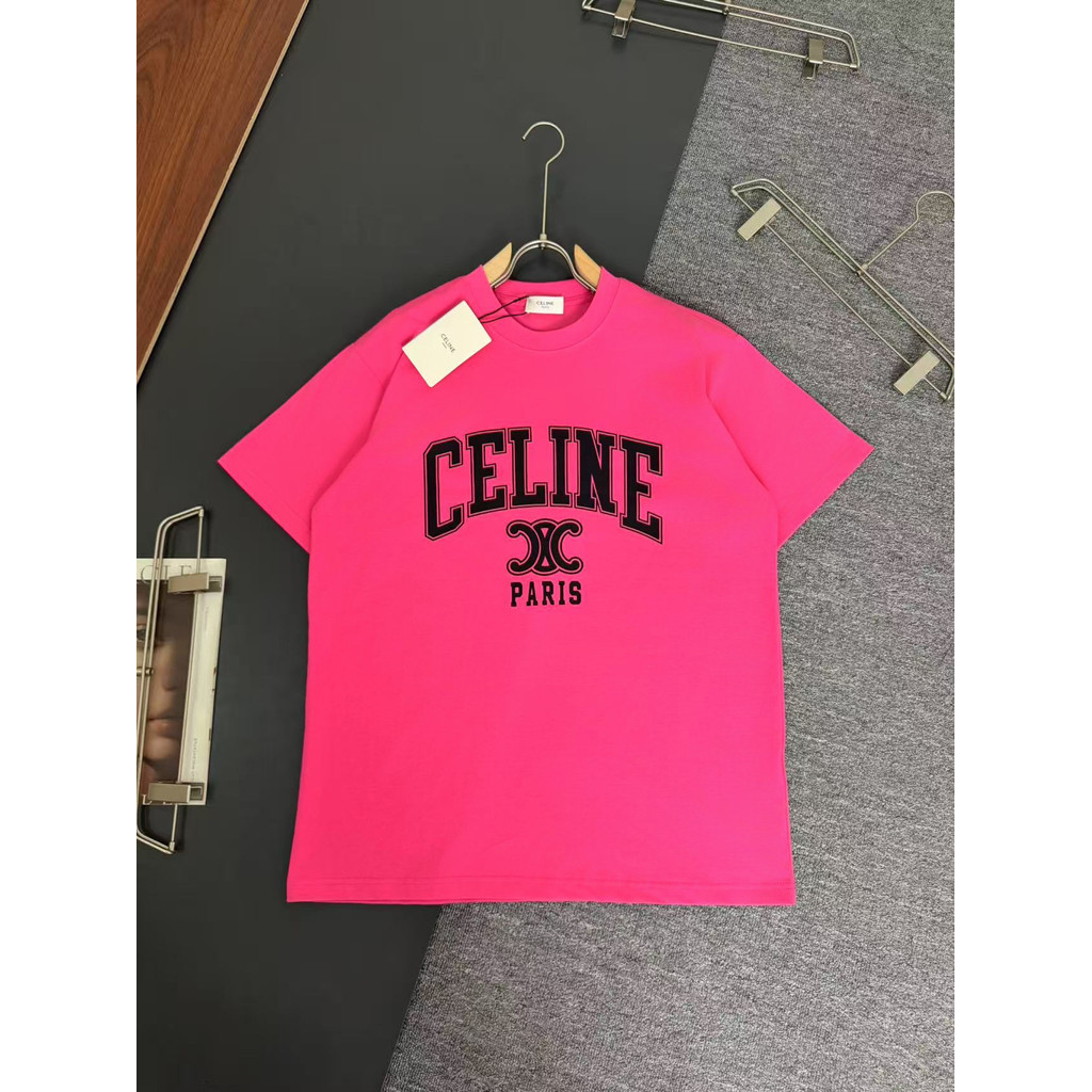 Celine/Celine 2026 Early Spring New Style Short-Sleeved T-Shirt Men's ...