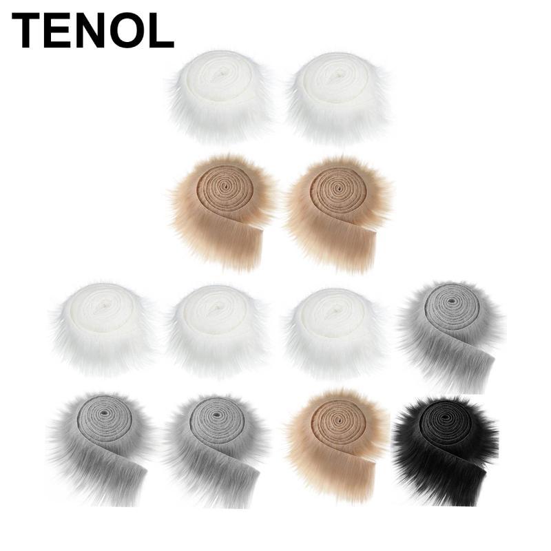 TENOL - Faux Fur Fabric Set | 4 Pieces | Perfect for Costumes & Craft ...