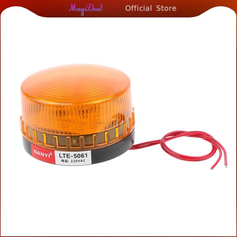 MagiDeal Yellow LED Emergency Warning Light Signal Warning Lamp Water ...