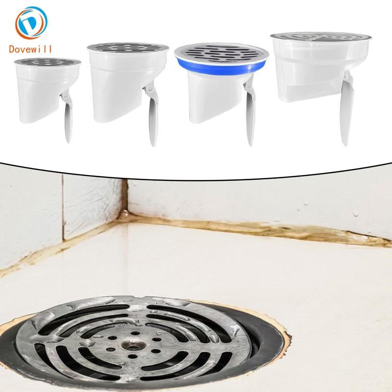 [Dovewill] Drainage Pipe Floor Drain Insert Auto Closing Backflow ...