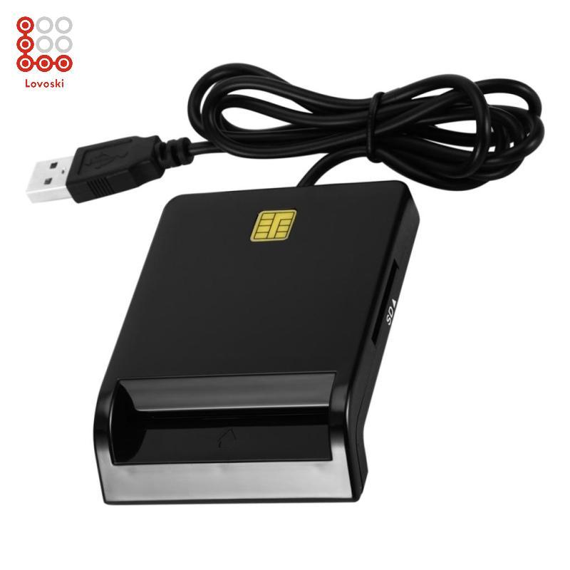 [Lovoski] Standard USB EMV eID ID Bank CAC Smart Card Reader Writer ...