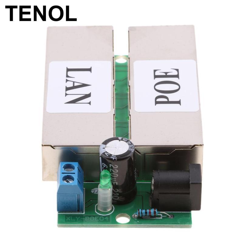 [TENOL] 4 Ports POE Power Switch Passive Supply Module Combiner ...