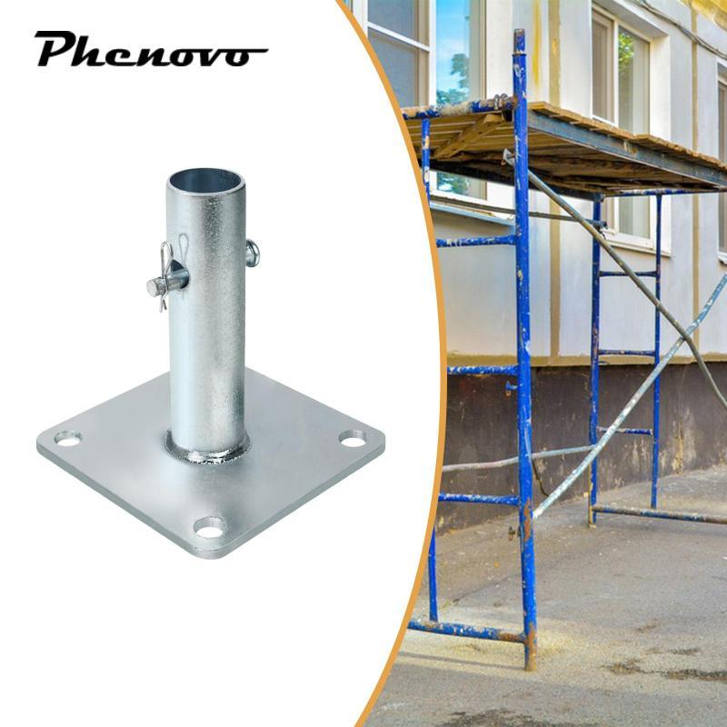 [Phenovo] Scaffold Base Plate Reinforced Scaffolding Accessories for ...