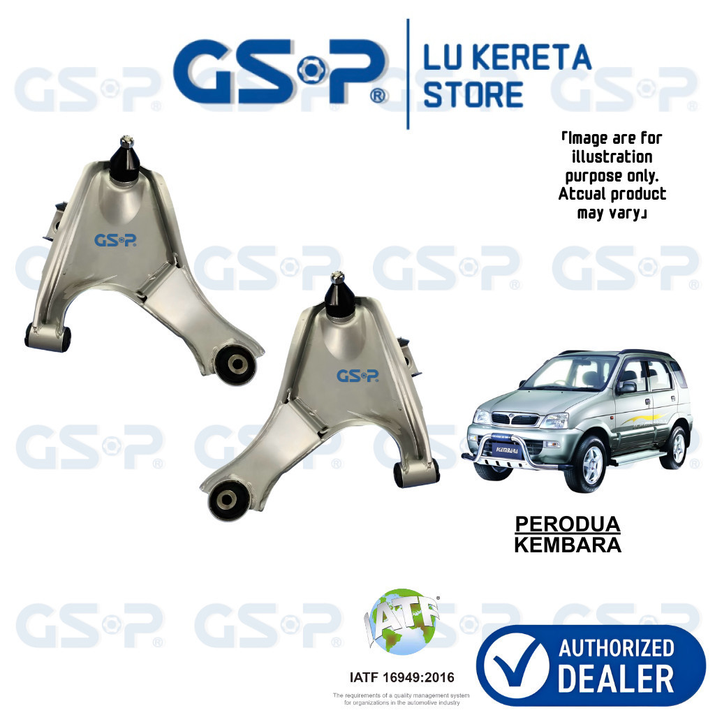 GSP FRONT CONTROL LOWER ARM FOR PERODUA KEMBARA (AUTO/MANUAL) GSP ...