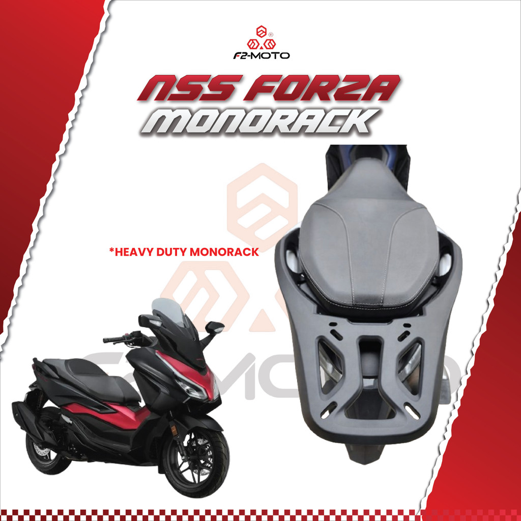 Honda Forza 250,NSS 250 Mono Rack,Top Rack,Motorcycle Rack | Shopee ...