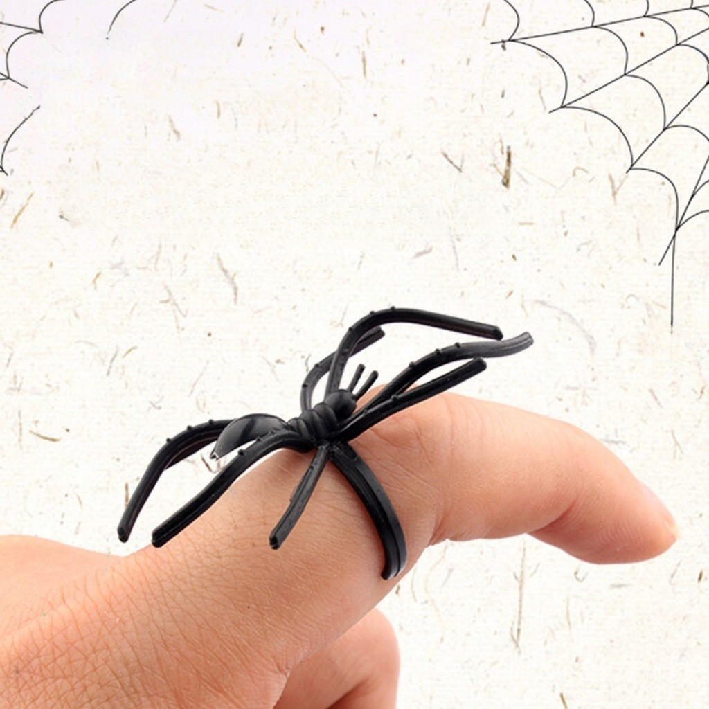 Scary Spider Prank Toy | Halloween Labah-Labah Mainan Palsu | Shopee ...