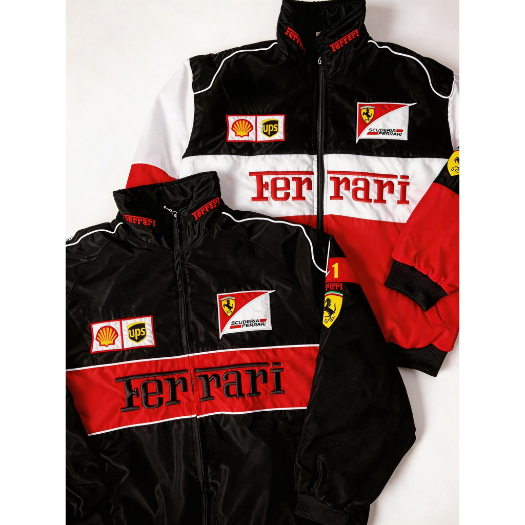 F1 jaket lelaki racing Jacket baju lelaki long sleeve retro motorcycle ...