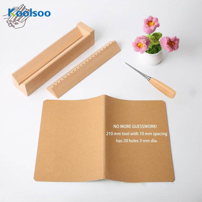 [Koolsoo] Bookbinding Punching Cradle Set Bookbinding Supplies Kit ...