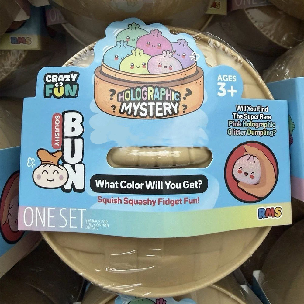 Crazy Fun Squishy Bun Rainbow Mystery Dumpling | Shopee Malaysia