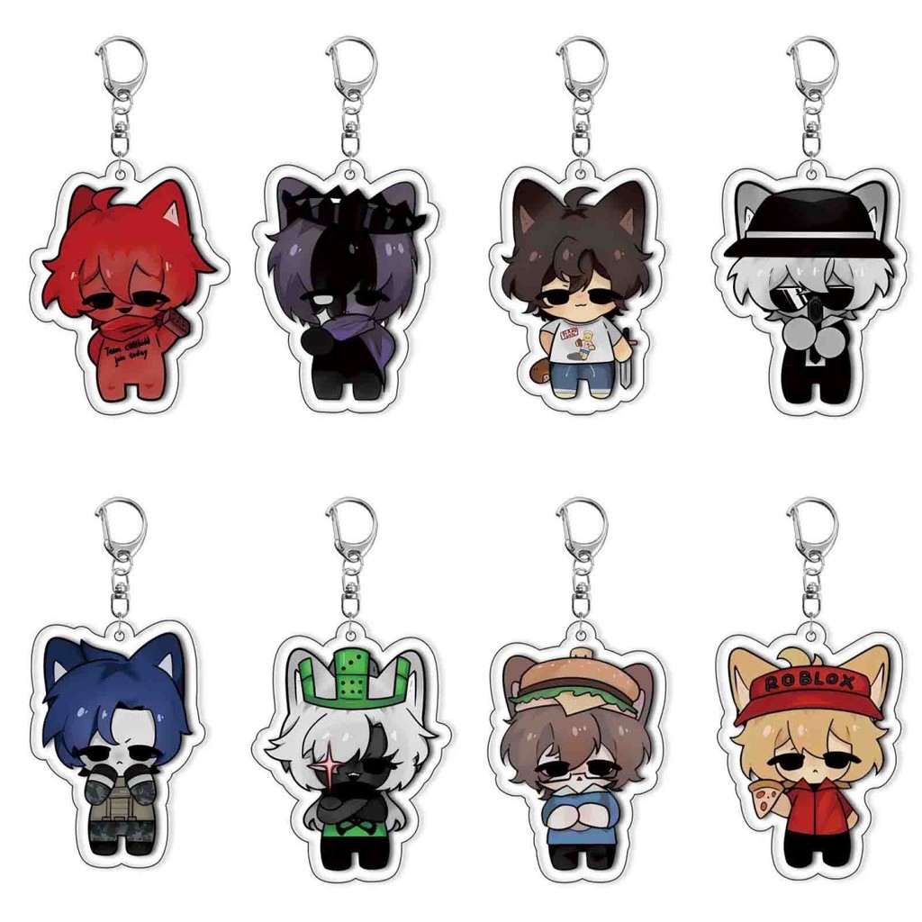 Anime Cartoon forsaken roblox Acrylic Keychain | Shopee Malaysia