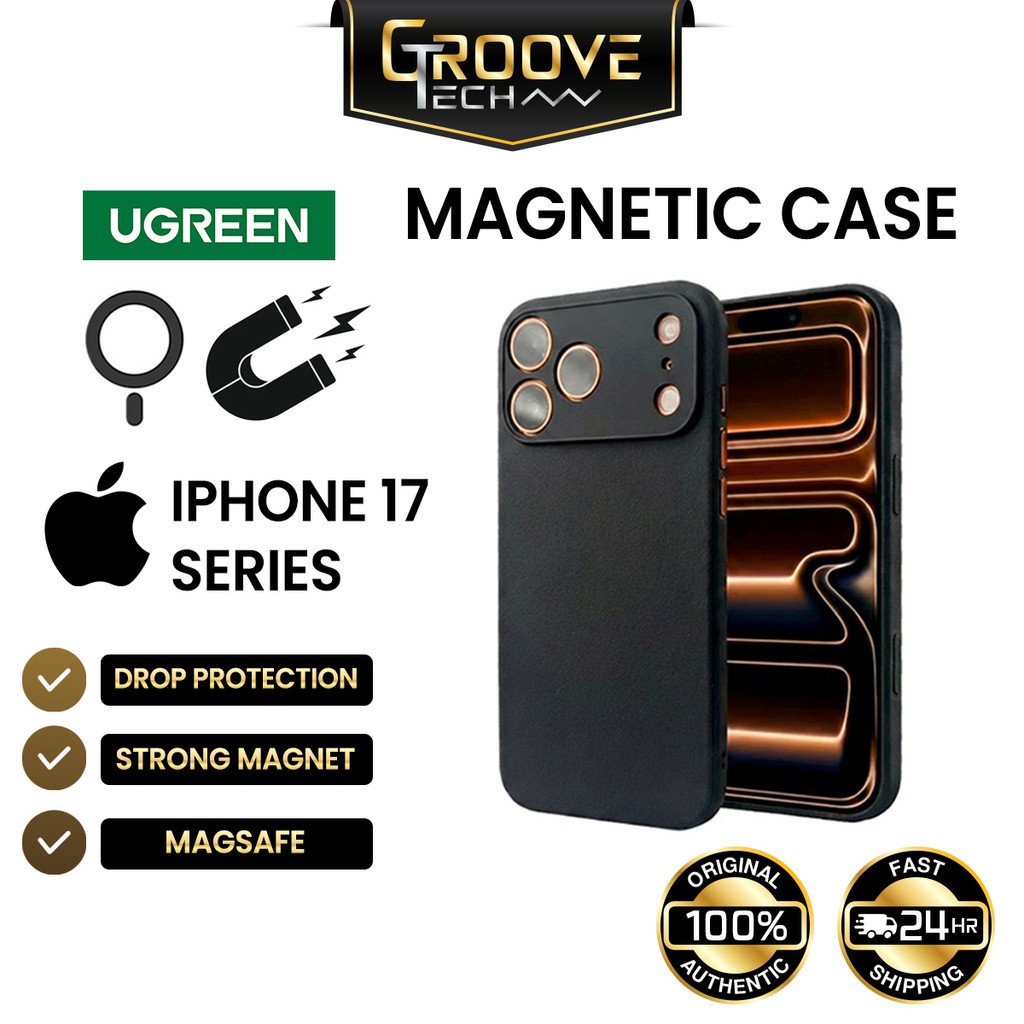 UGREEN Magnetic Protective Case for IP17 Series Magsafe Black Casing ...