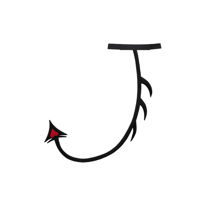 Hazbin Hotel 2 Lucifer Cosplay Tail Halloween Carnival Costume ...