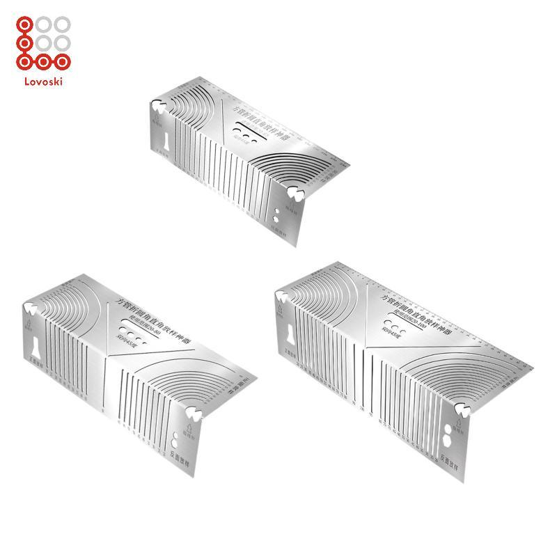 [Lovoski] Angle ARC Marking Tool Scriber Metal Marking Ruler for Tube ...