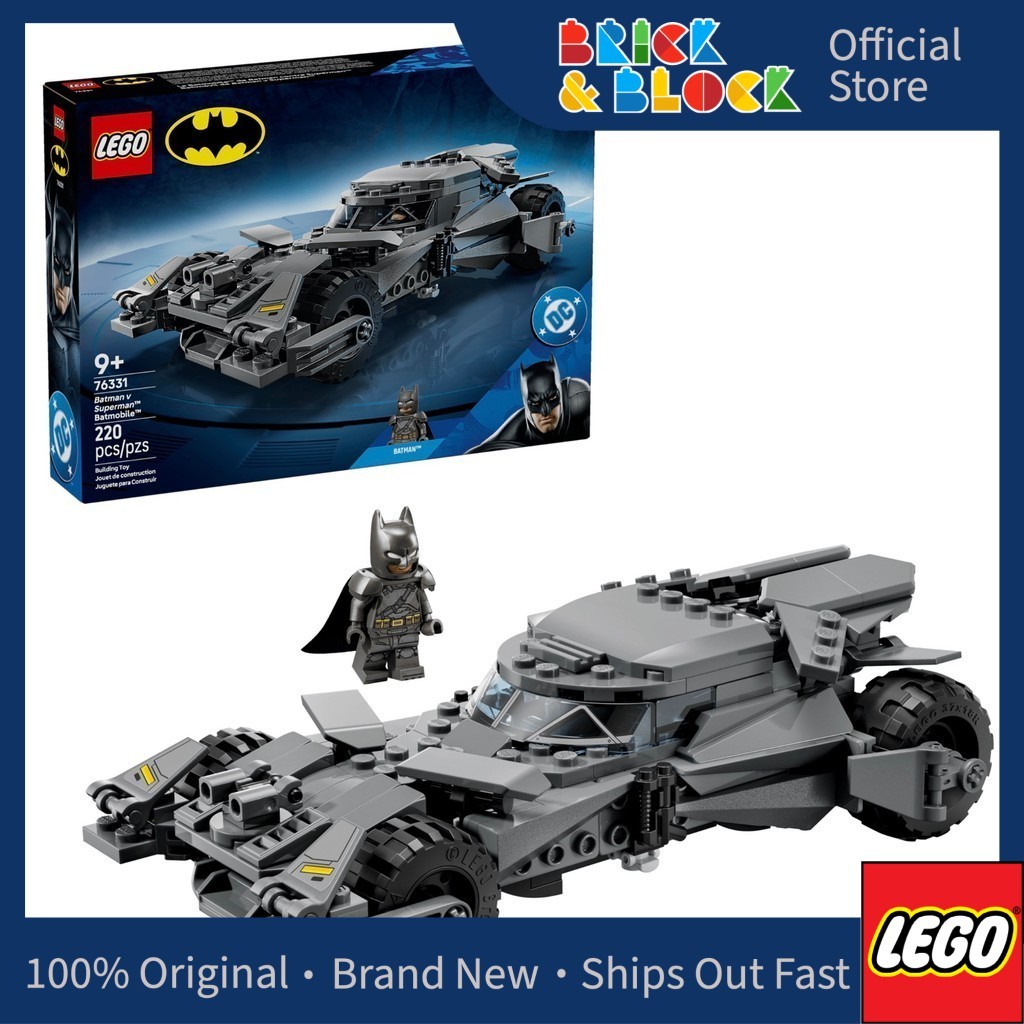 LEGO 76331 Batman v Superman Batmobile | LEGO DC Comic Super Heroes ...