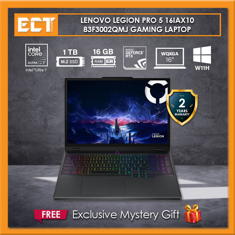 Lenovo Legion Pro 5 16IAX10 83F3002QMJ Gaming Laptop (CU7-255HX 5.20GHz ...