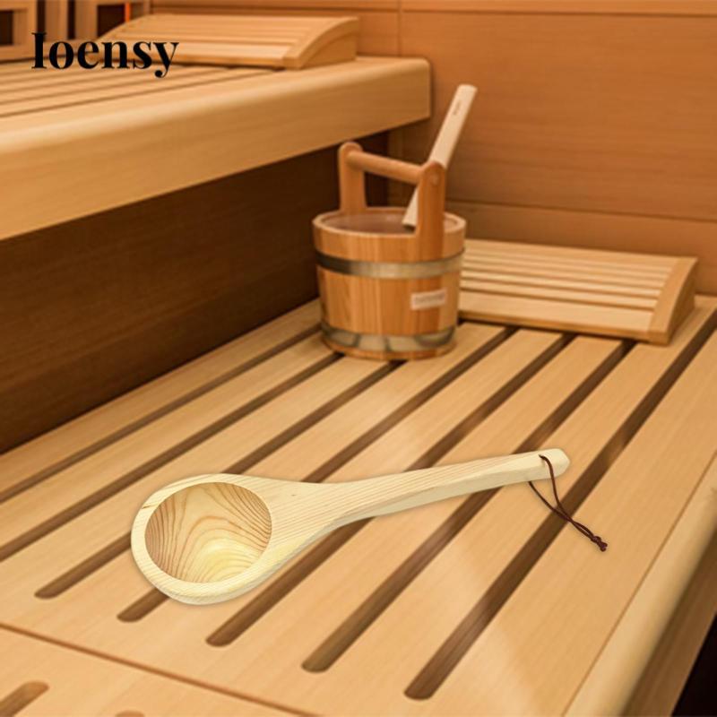 [Ioensy] Sauna Ladle Scoop Water Dipper Ergonomic Handle Sturdy ...