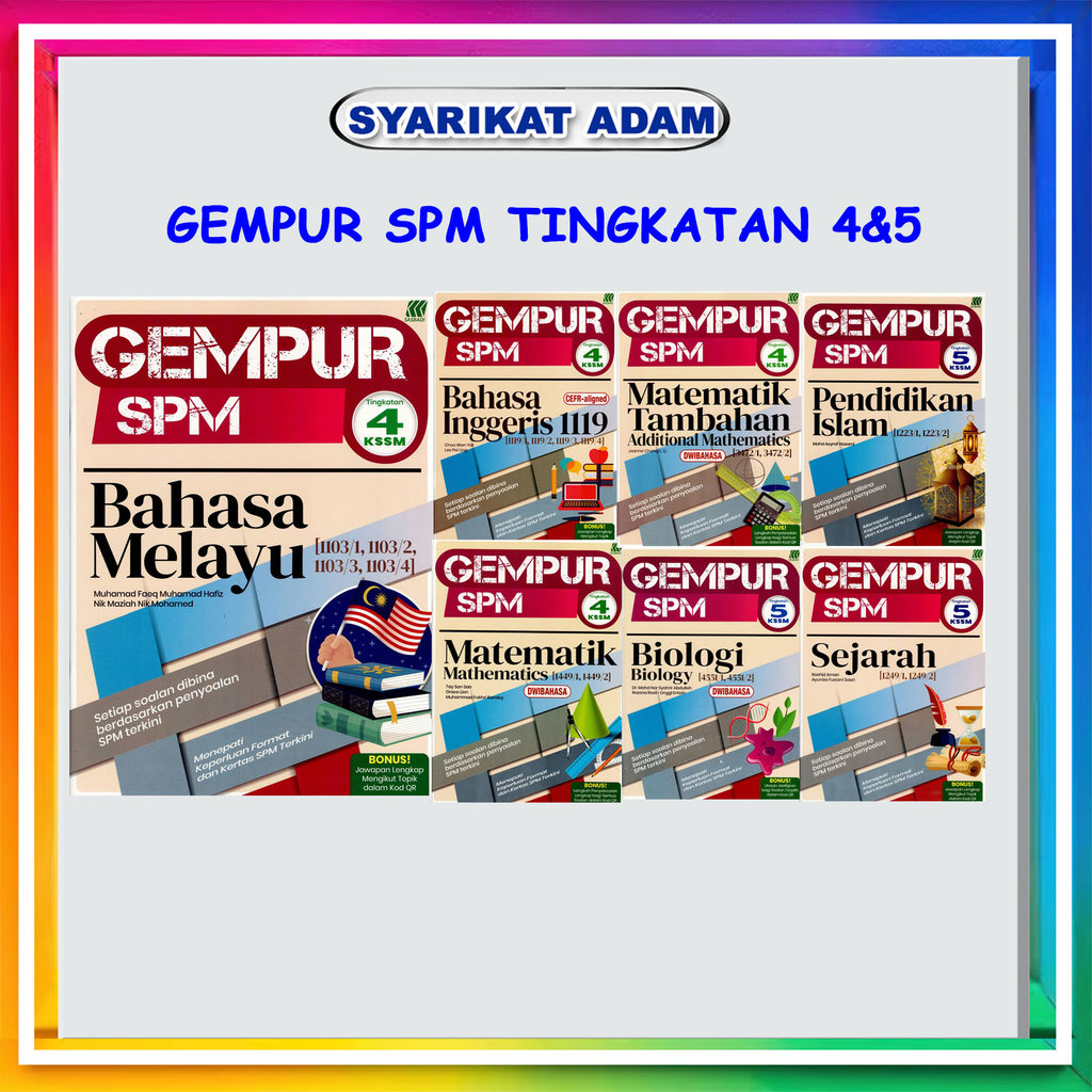 Syarikat Adam Bookstore, Online Shop | Shopee Malaysia