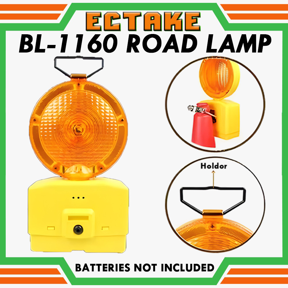 [ECTAKE] Lampu Amaran Keselamatan Jalan LED (Merah/Oren) / Road ...